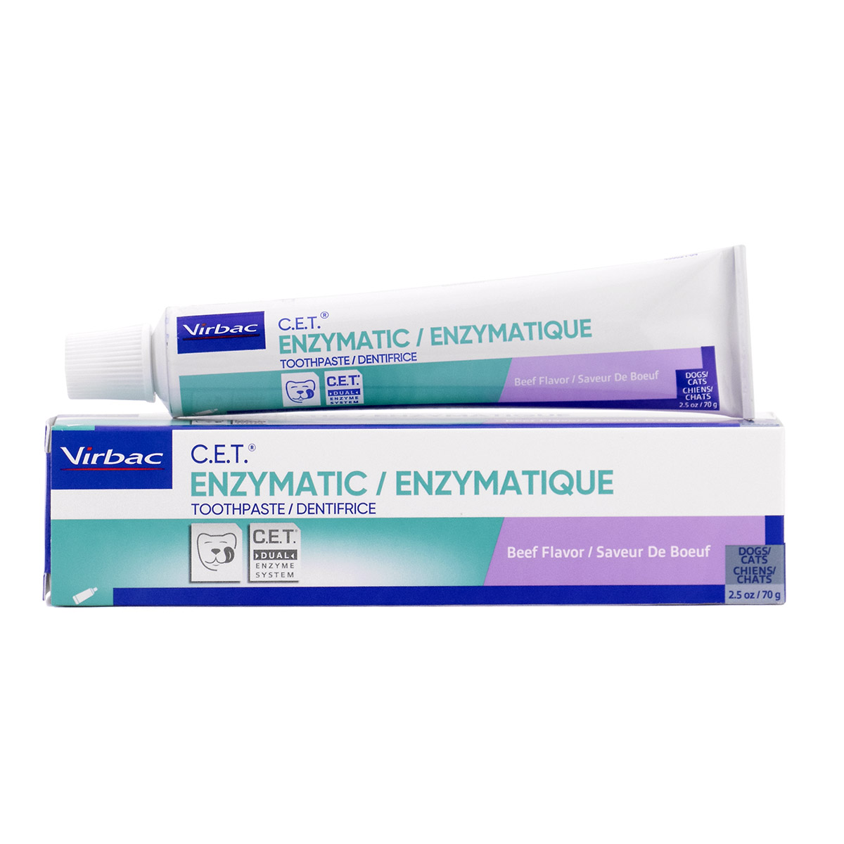 CET ENZYMATIC TOOTHPASTE BEEF (CET201) - 2.5oz / 70g (su 96) | 100% ...